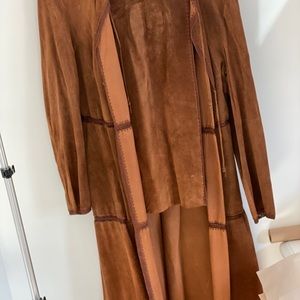 Olsen Europe | Jackets & Coats | Vtg Olsen Europe Suede Pant And Coat ...
